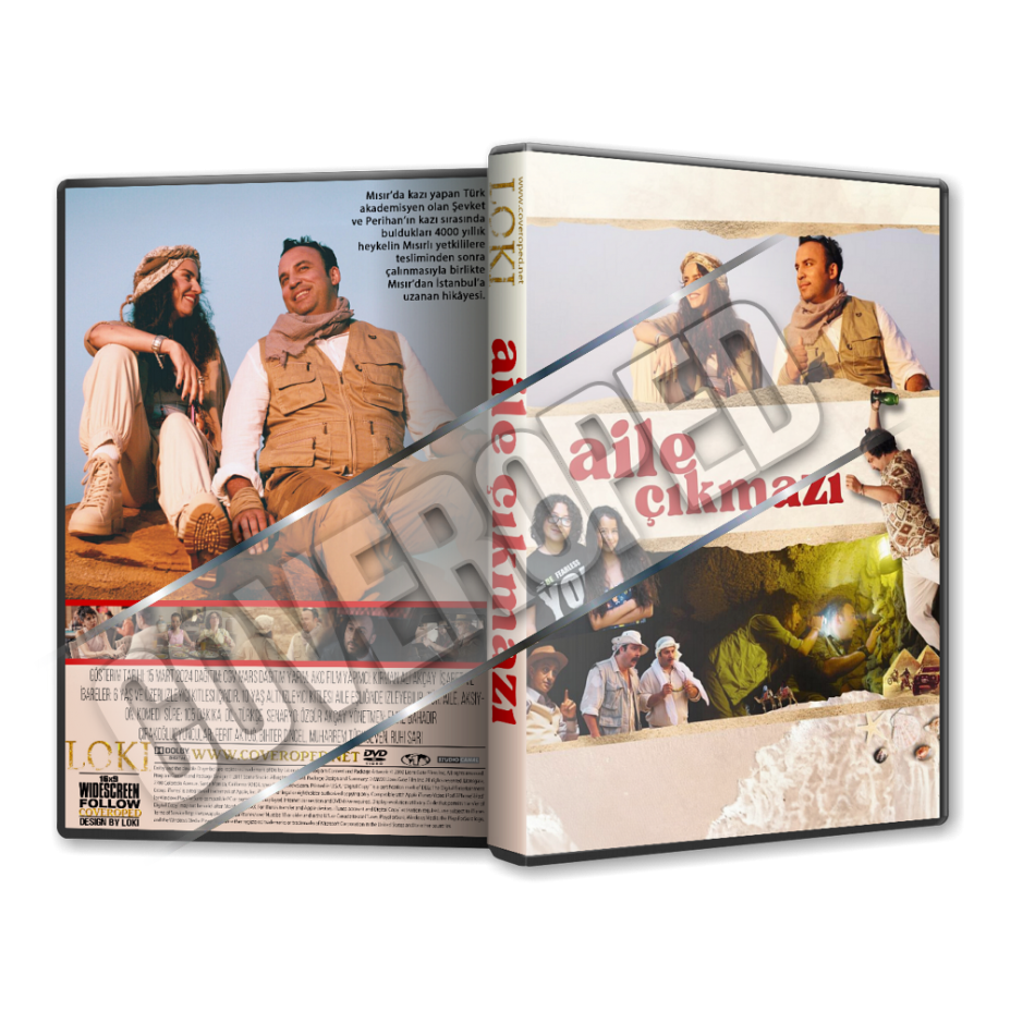 Aile Çıkmazı - 2024 Türkçe Dvd Cover Tasarımı