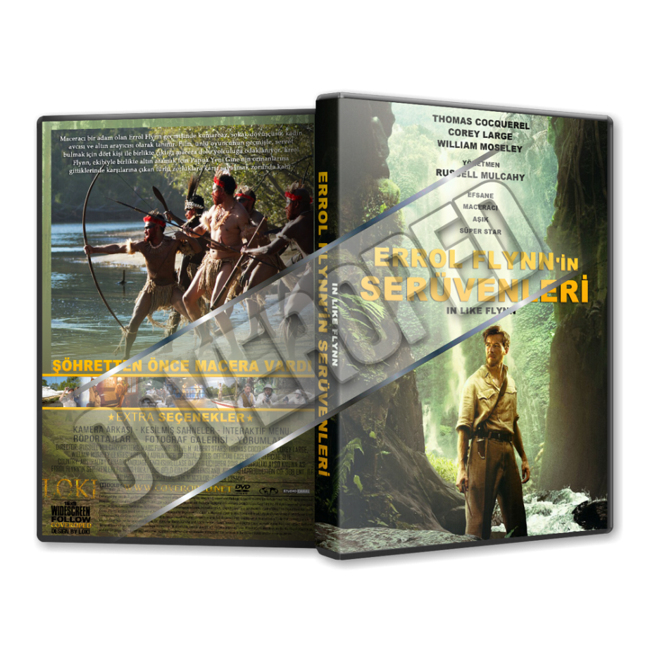 Errol Flynn'in Serüvenleri - In Like Flynn - 2018 Türkçe Dvd Cover Tasarımı