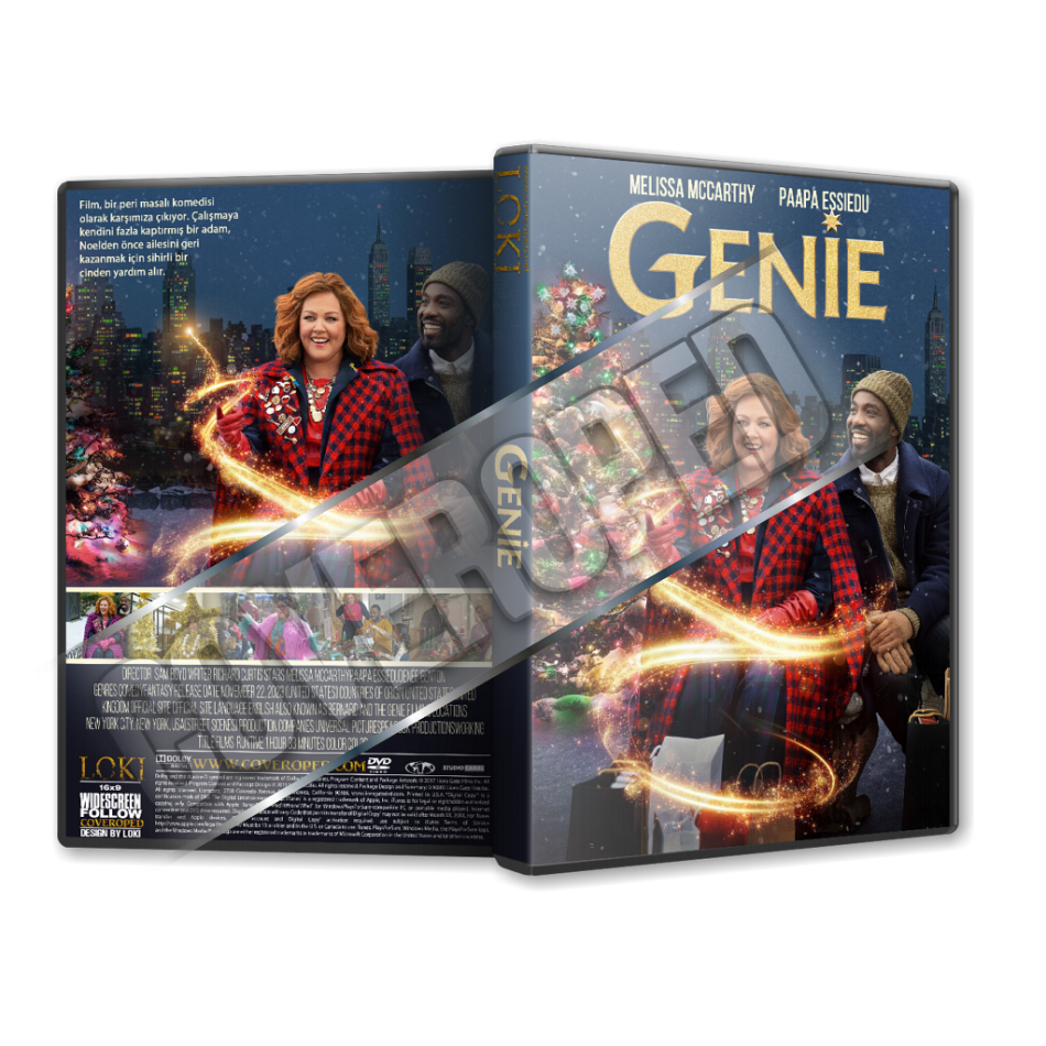 Genie - 2023 Türkçe Dvd Cover Tasarımı