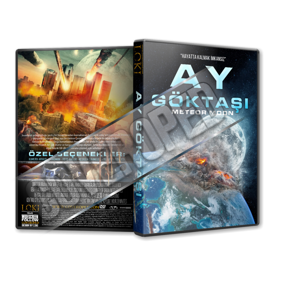 Meteor Moon - 2020 Türkçe Dvd Cover Tasarımı