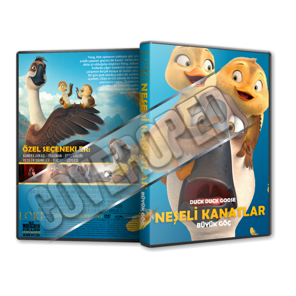 Neşeli Kanatlar Büyük Göç - Duck Duck Goose - 2018 Türkçe Dvd Cover ...