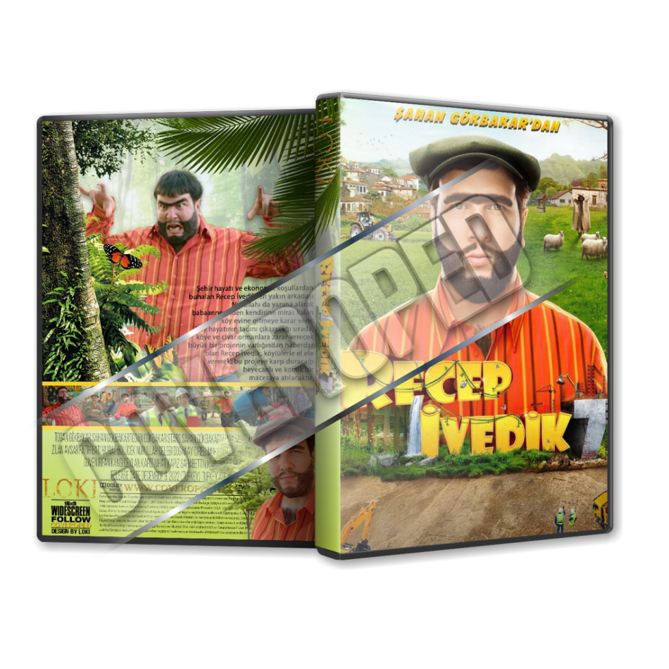 Recep İvedik 7 - 2022 Türkçe Dvd Cover Tasarımı