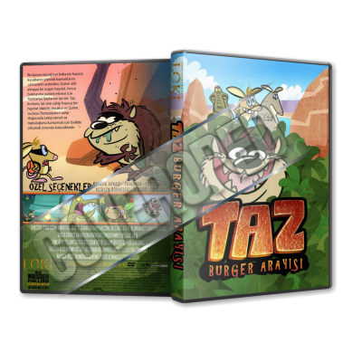 Taz Quest for Burger - 2023 Türkçe Dvd Cover Tasarımı