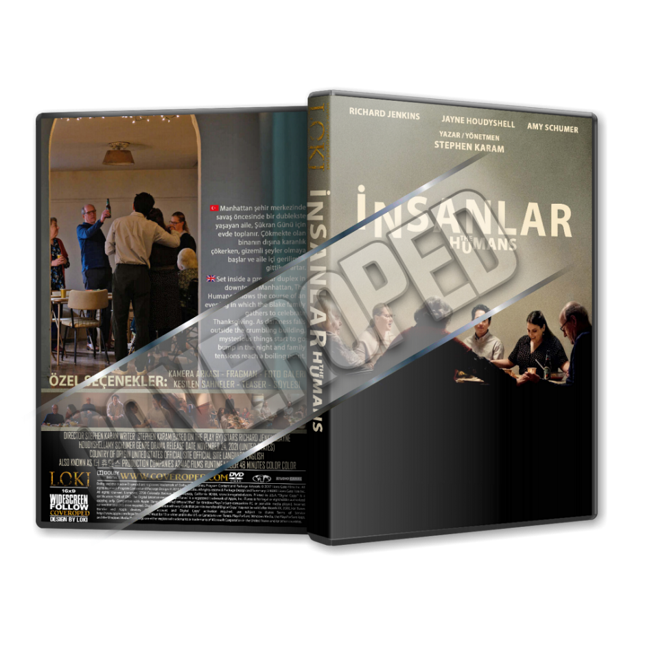 The Humans - 2021 Türkçe Dvd Cover Tasarımı