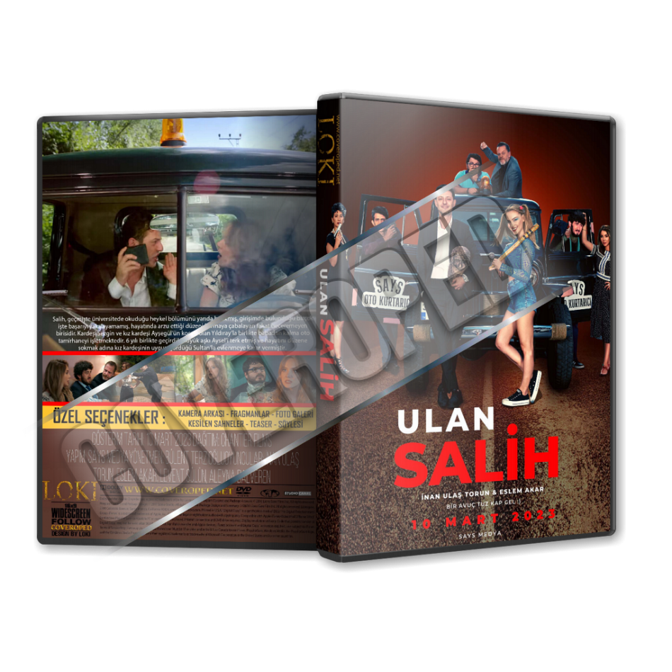 Ulan Salih - 2023 Türkçe Dvd Cover Tasarımı
