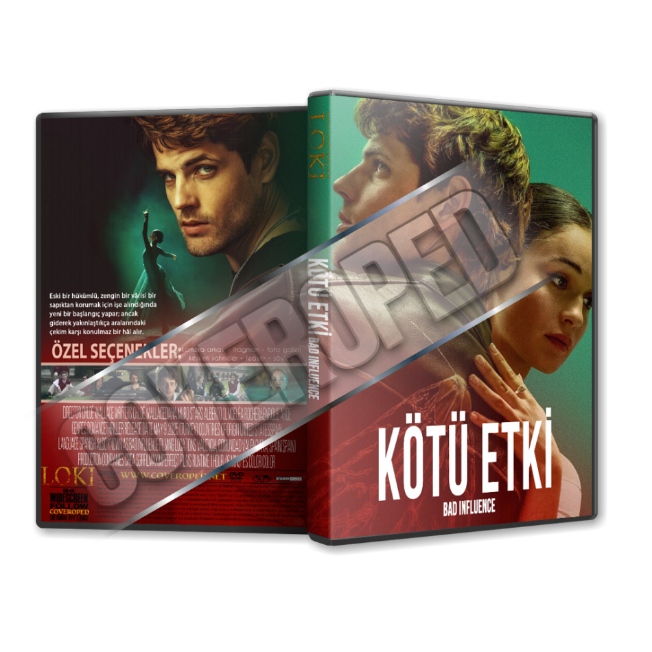 Kötü Etki - Bad Influence - 2025 Türkçe Dvd Cover Tasarımı